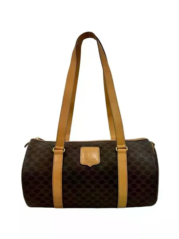 Celine 2014 Macadam Coated Canvas Shoulder Bag
