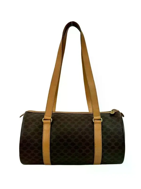 Celine 2014 Macadam Coated Canvas Shoulder Bag