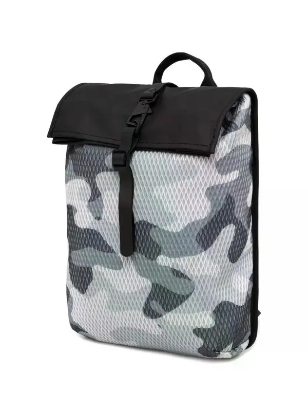 Rains Camouflage-pattern Backpack
