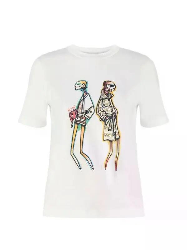 Missoni Graphic-print T-shirt - White