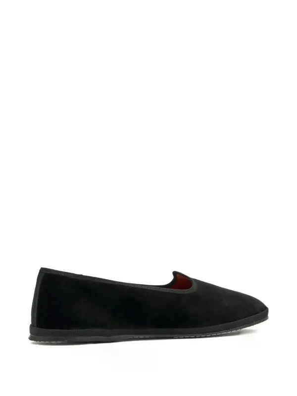 CAPULETTE Velvet Loafers - Black