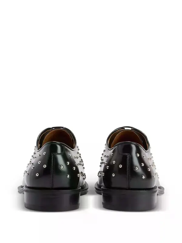 GIUSEPPE ZANOTTI Metal Studded Derby Shoes