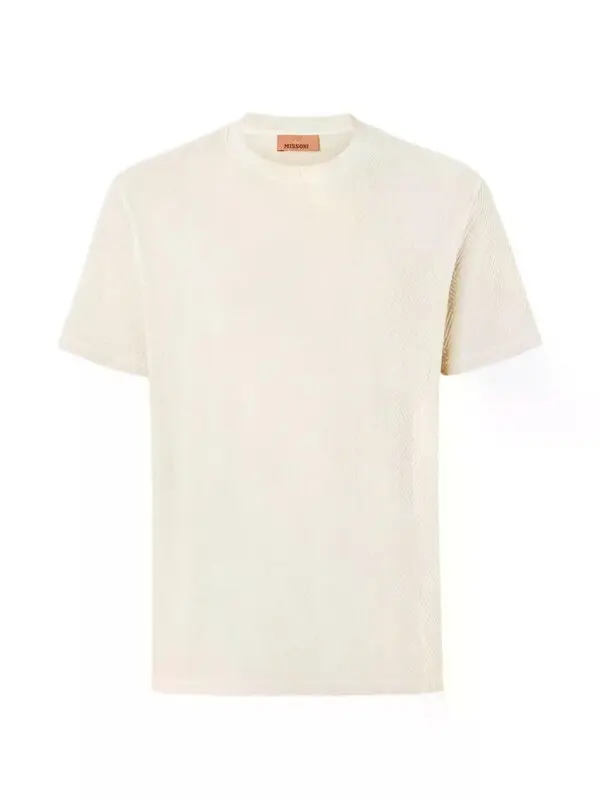 Missoni Herringbone T-shirt - Neutrals
