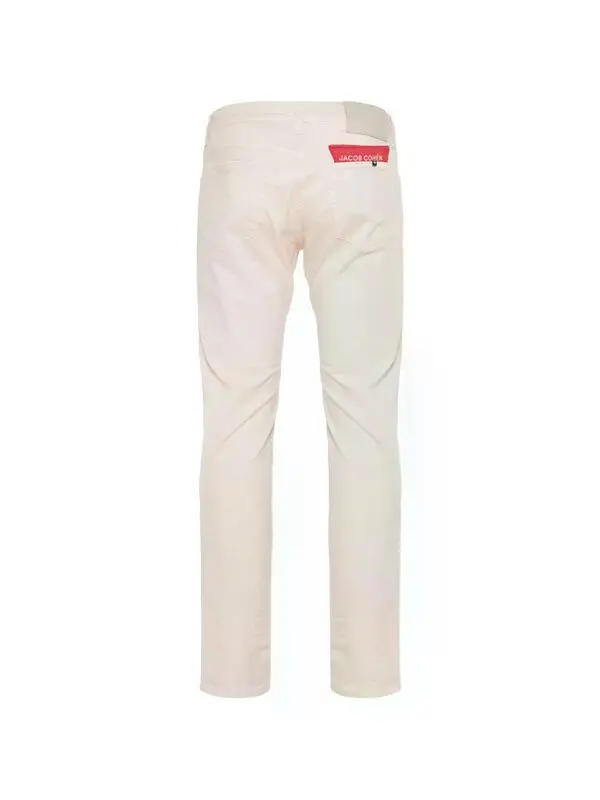 Jacob Cohen Logo-patch Trousers - Neutrals