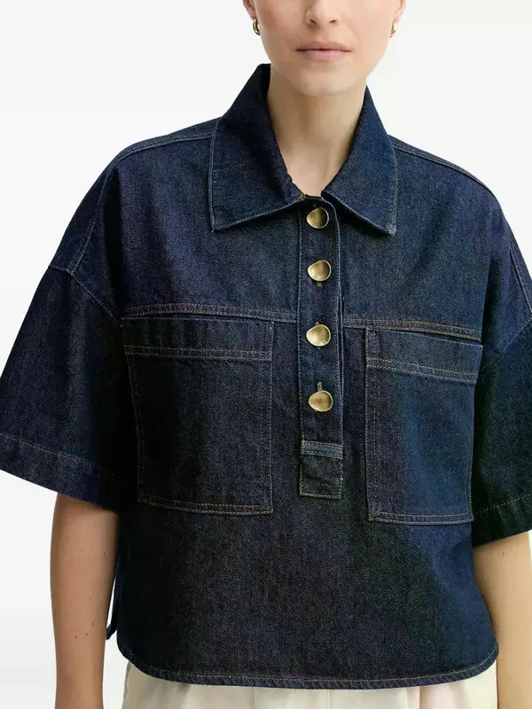 SESSUN Denim Top