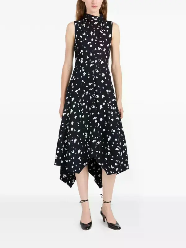 Proenza Schouler Devora Midi Dress - Black
