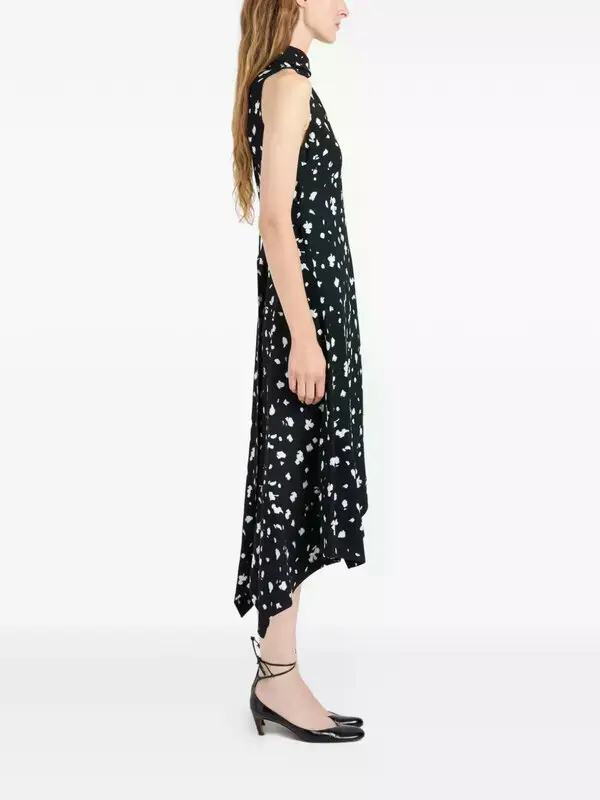 Proenza Schouler Devora Midi Dress - Black