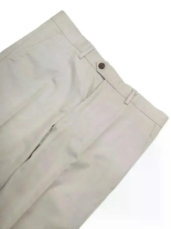 SELECTED Pleated Straight-leg Trousers