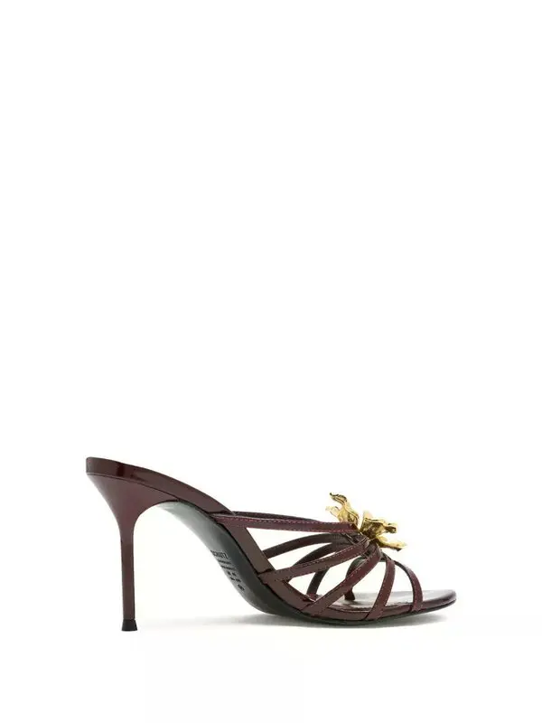 Schutz Flora Floral Stiletto Sandals