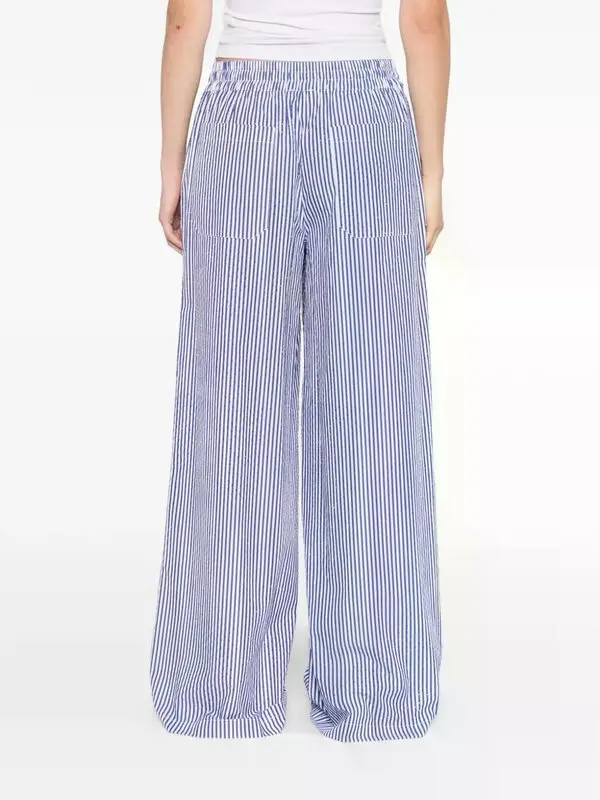 P.a.r.o.s.h Striped Wide Leg Trousers
