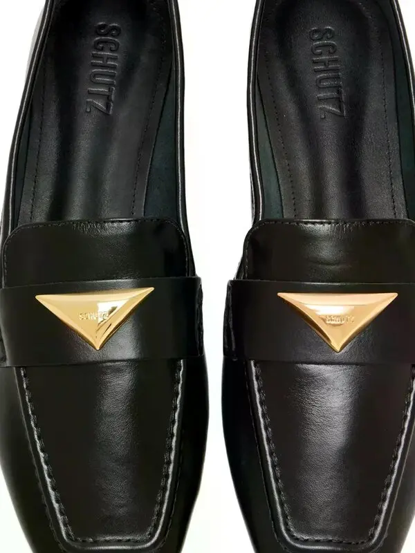 Schutz Logo-plaque Loafers