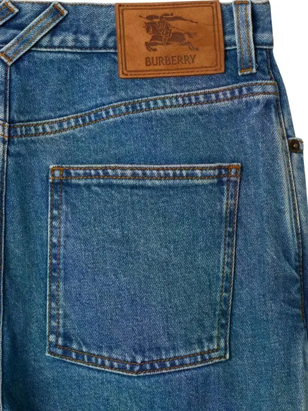 Burberry Five-pocket Straight Leg Jeans