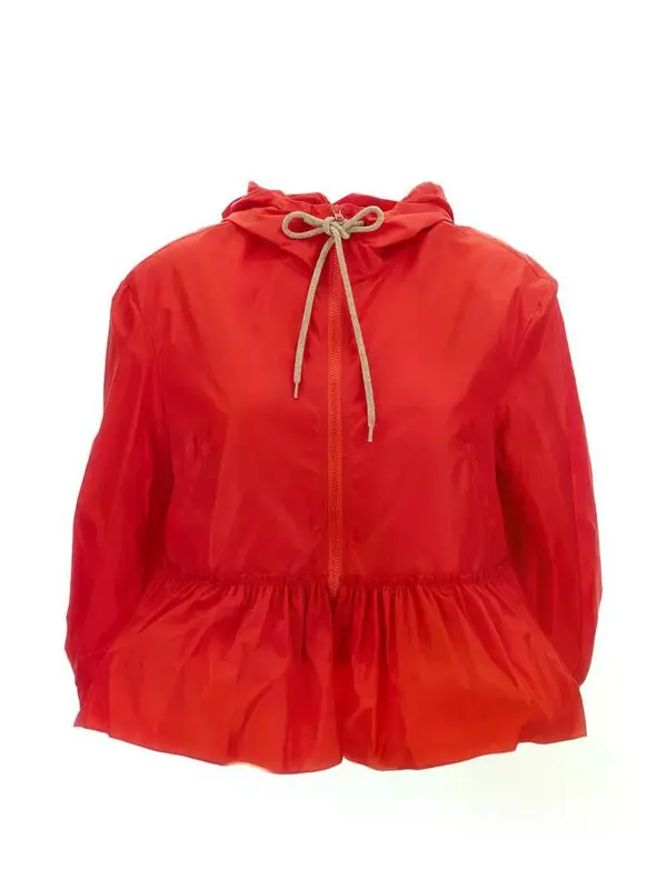 Simone Rocha Taffeta Hooded Jacket