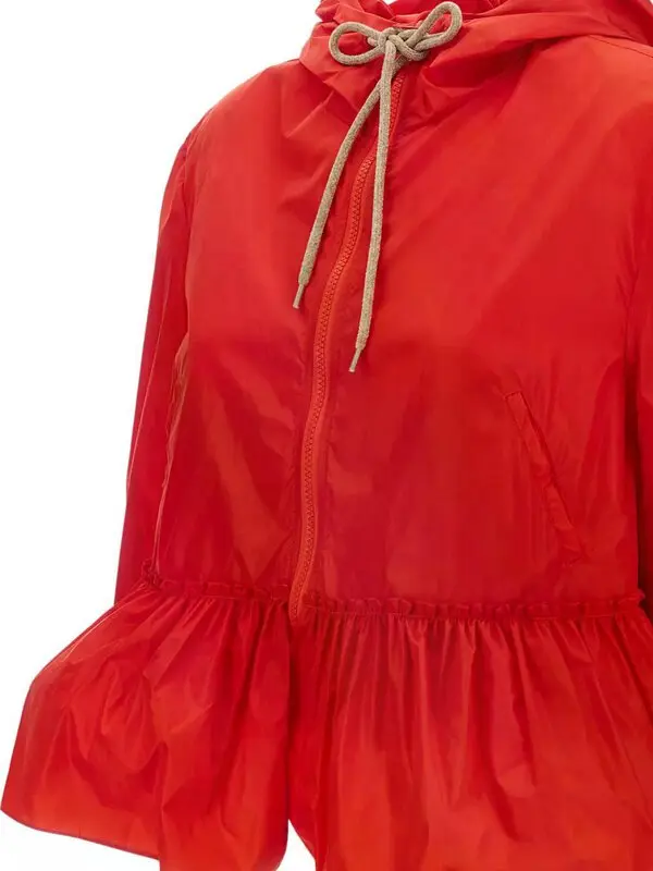 Simone Rocha Taffeta Hooded Jacket