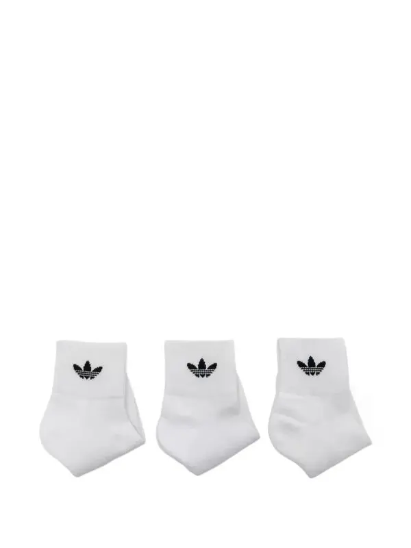 Adidas Logo Socks - White