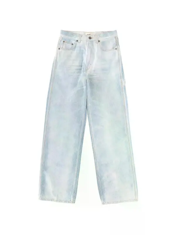 HAIKURE Faded Straight Leg Jeans