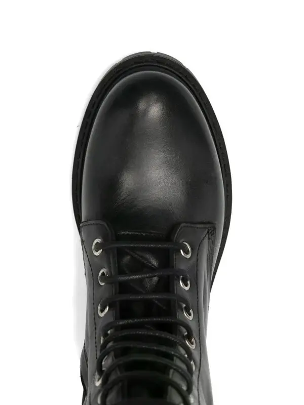 METISSE Zip-embellished Lace-up Boots
