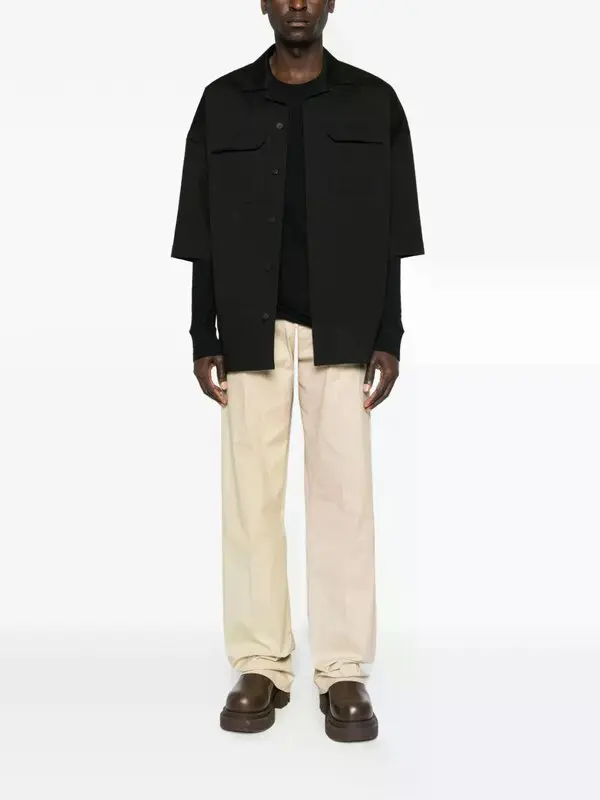 Rick Owens Camp-collar Flap-pocket Shirt