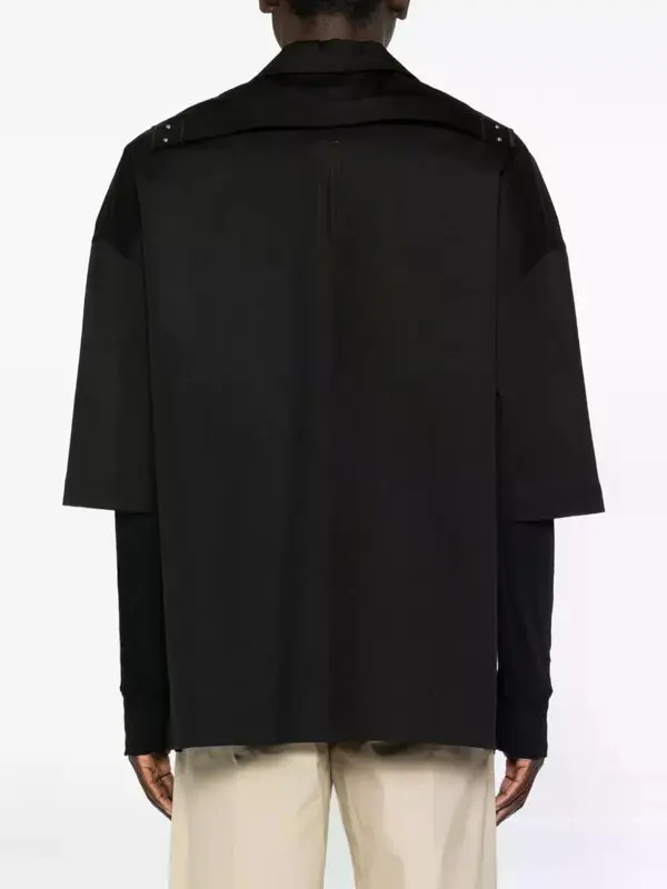 Rick Owens Camp-collar Flap-pocket Shirt