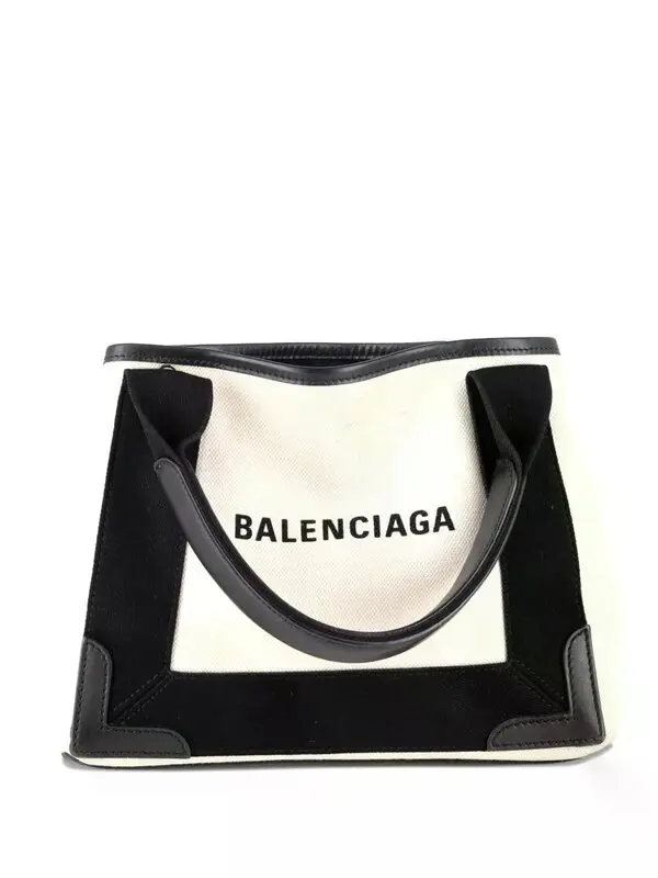 Balenciaga Cabas Canvas Tote