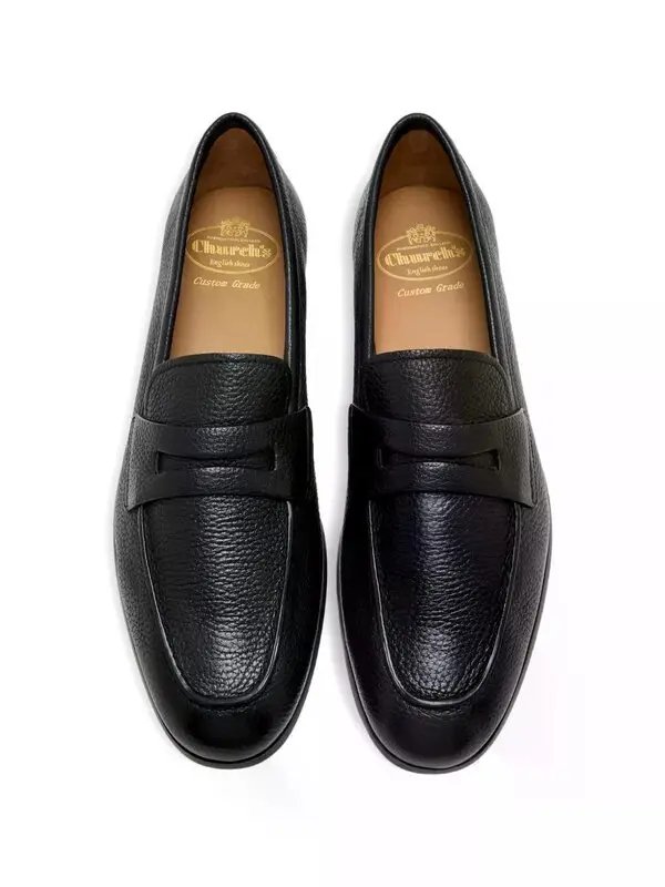 Church's Textured Penny-strap Loafers