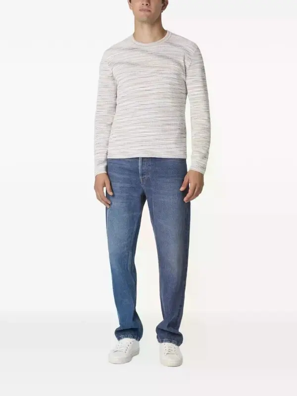 Missoni Crew-neck Knitted Sweater - White