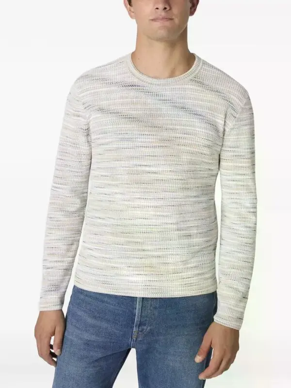 Missoni Crew-neck Knitted Sweater - White