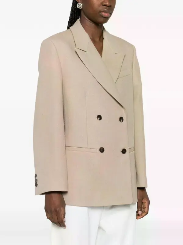 BY MALENE BIRGER Double-breasted Flap Pocket Jacket
