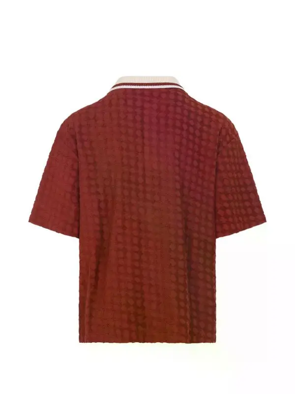 Amiri Embroidered-detail Shirt - Red