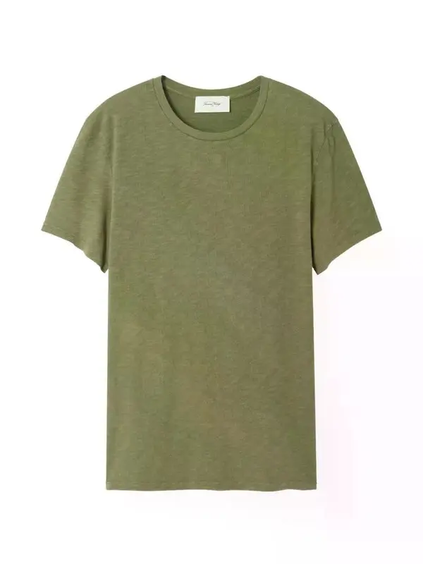 American Vintage Bysapick Short-sleeve Round-neck T-shirt - Green
