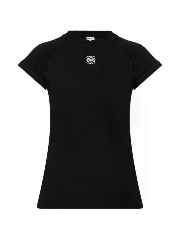 Loewe Embroidered Logo T-shirt - Black