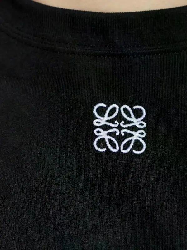 Loewe Embroidered Logo T-shirt - Black