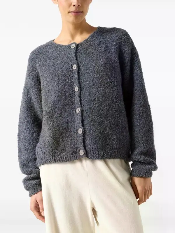 American Vintage Zolly Round-neck Cardigan - Grey