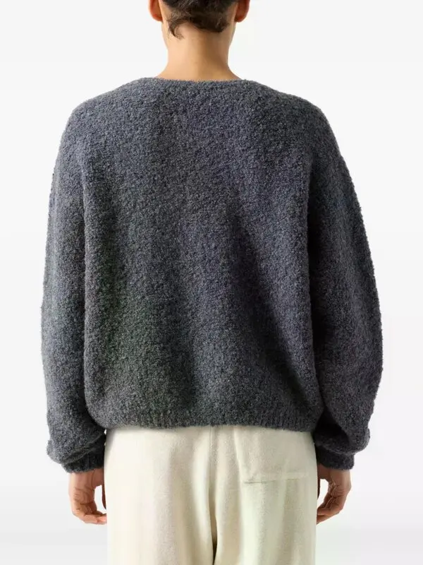 American Vintage Zolly Round-neck Cardigan - Grey
