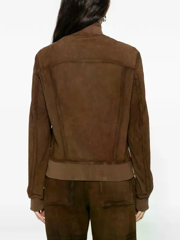 P.a.r.o.s.h Buttoned Suede Jacket
