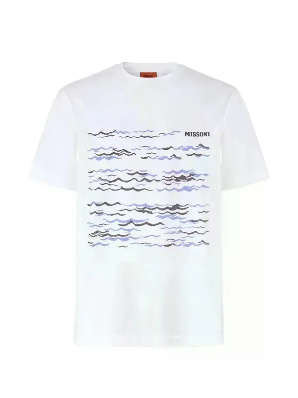Missoni Wave-print T-shirt