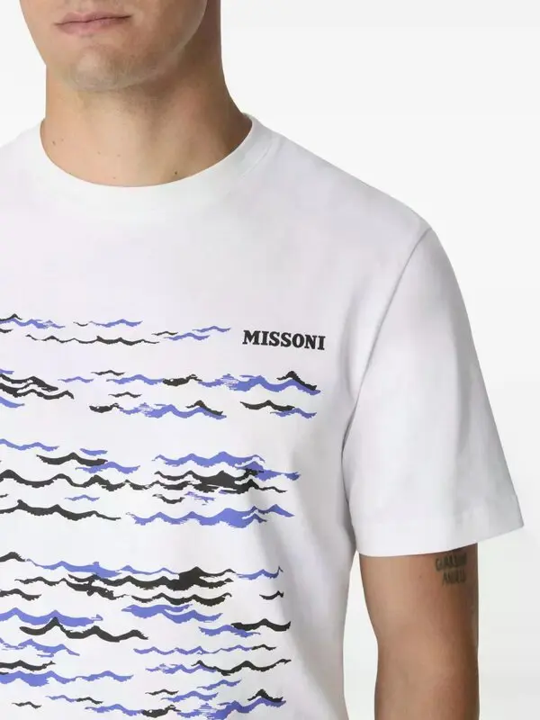Missoni Wave-print T-shirt