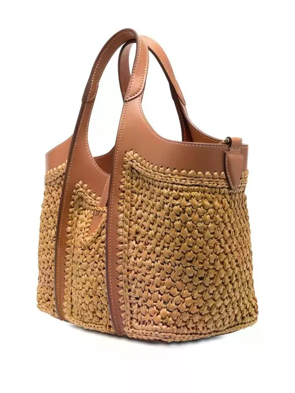 TOD'S Mini Woven Shopper