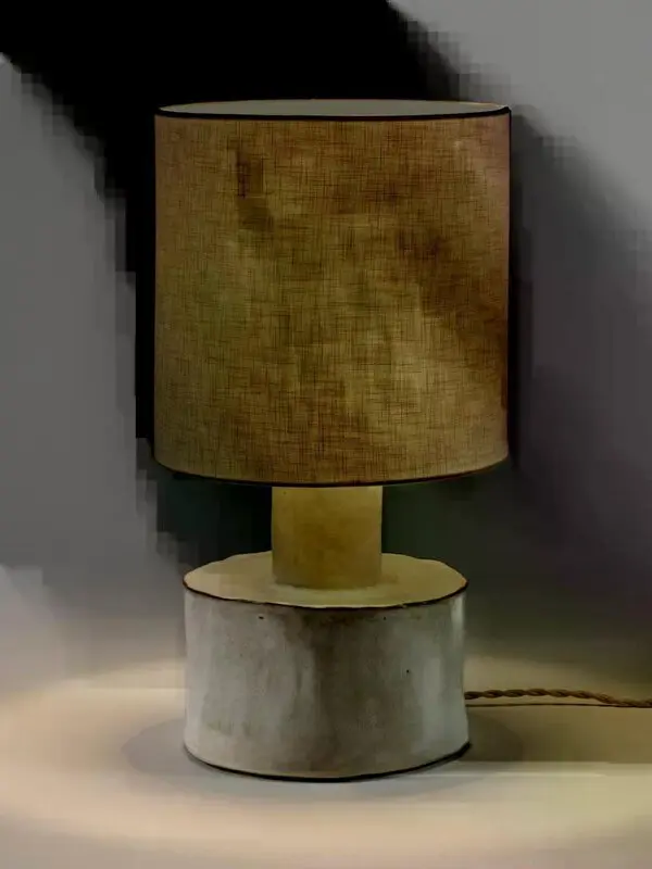 SERAX Catherine Stoneware Table Lamp - White