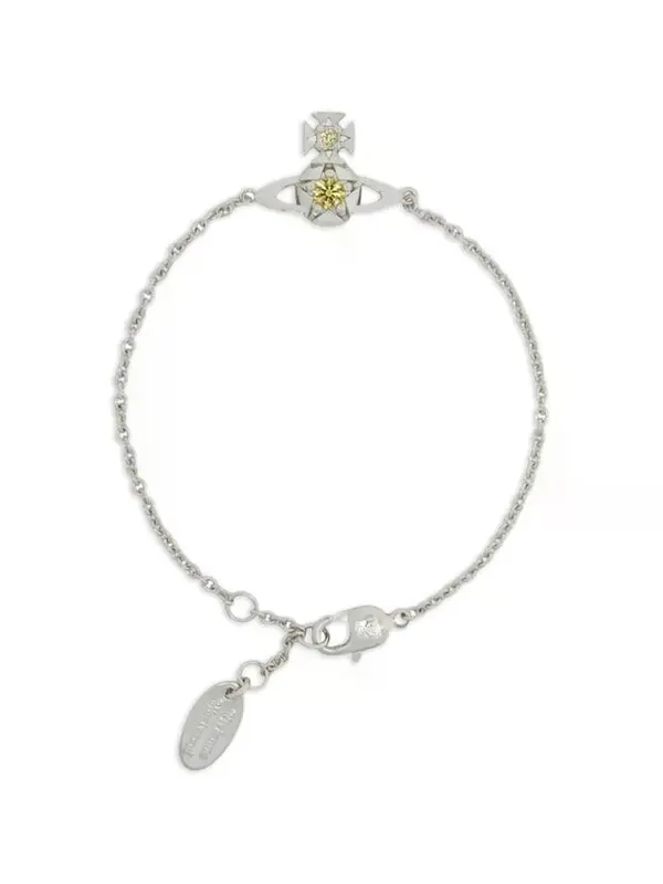 VIVIENNE WESTWOOD Lee Orb-detail Bracelet - Silver