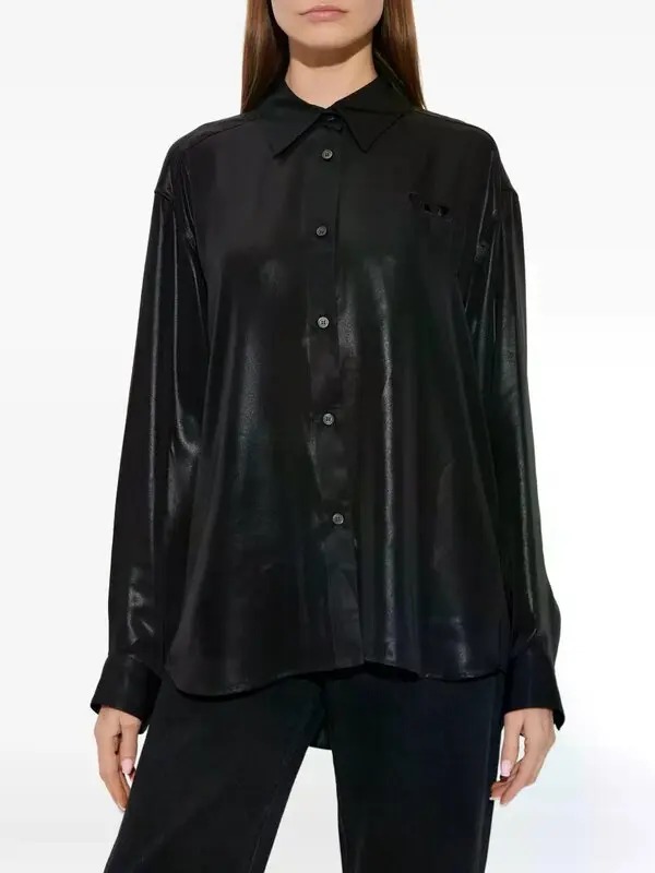 DIESEL® Buttoned Logo Shirt