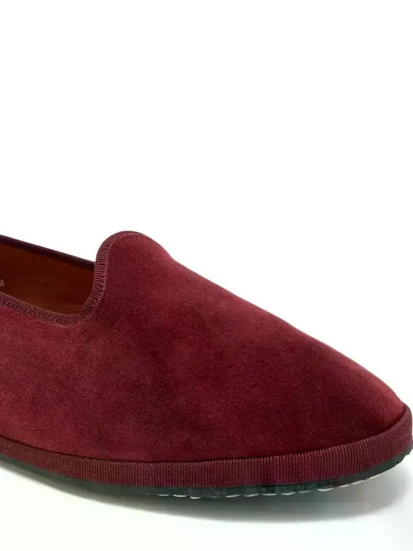 CAPULETTE Velvet Loafers - Red
