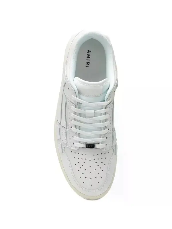 Amiri Skel Leather Sneakers - White