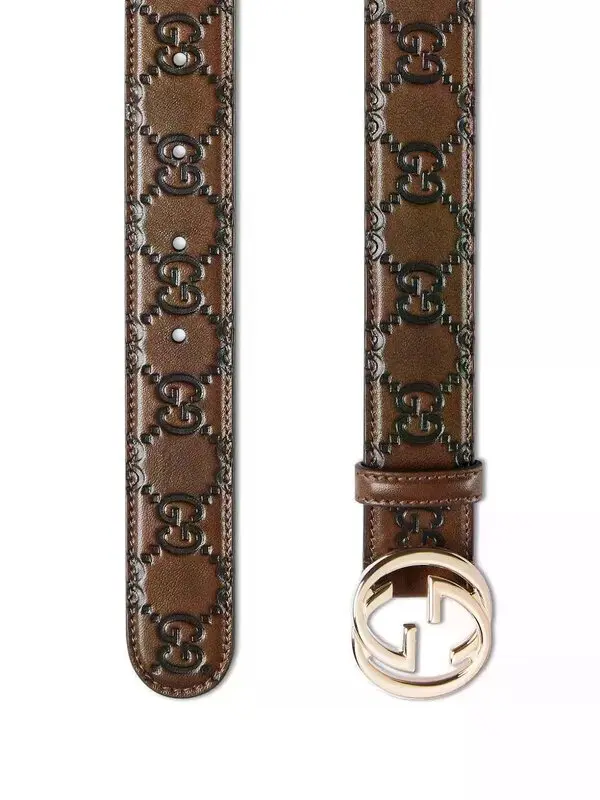 Gucci Interlocking G-buckle Belt