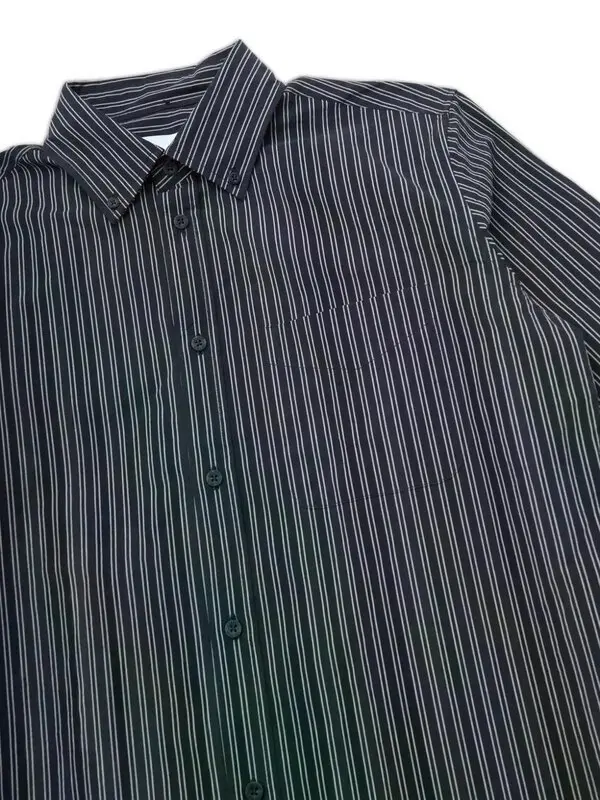 LES DEUX Kent Striped Button-down Shirt