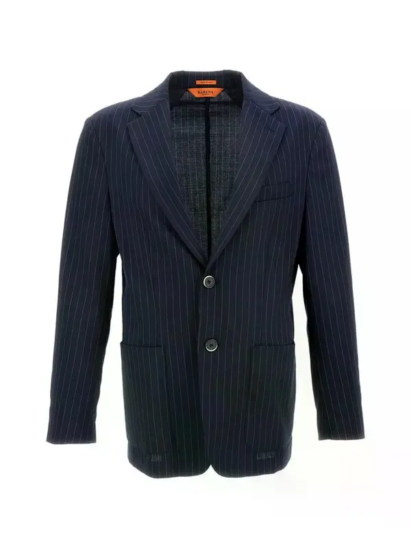 Barena Venezia Pinstripe Patch Pocket Jacket