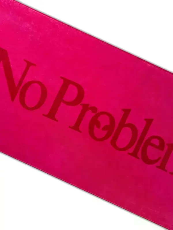 NO PROBLEMO Logo Beach Towel