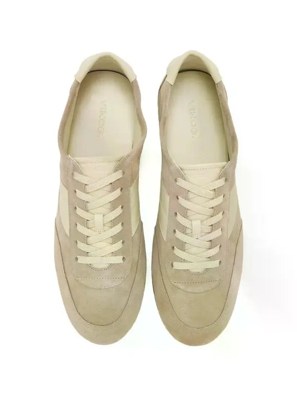 Vince La Stripe Suede Sneakers