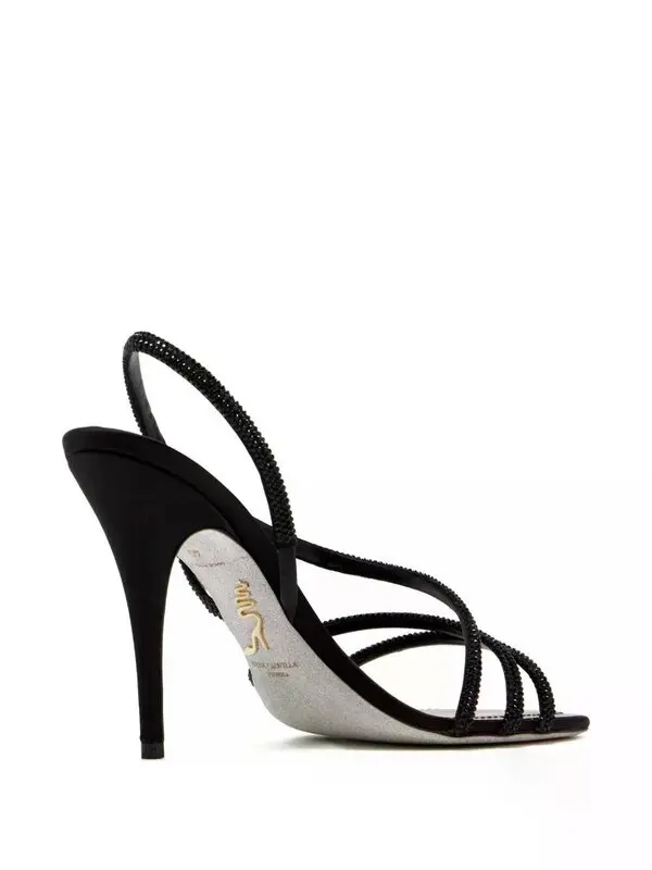 Rene Caovilla 100mm Erin Slingback Sandals