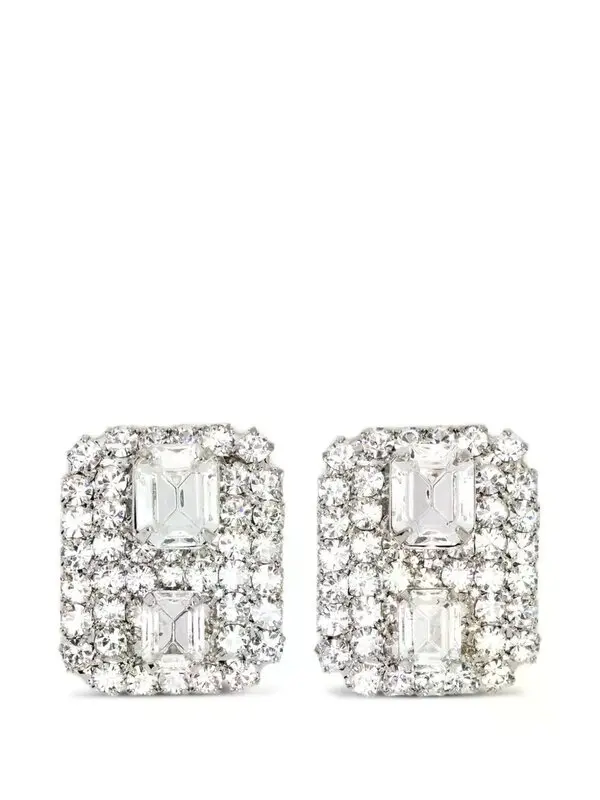 JENNIFER BEHR Crystal-embellished Earrings - Silver